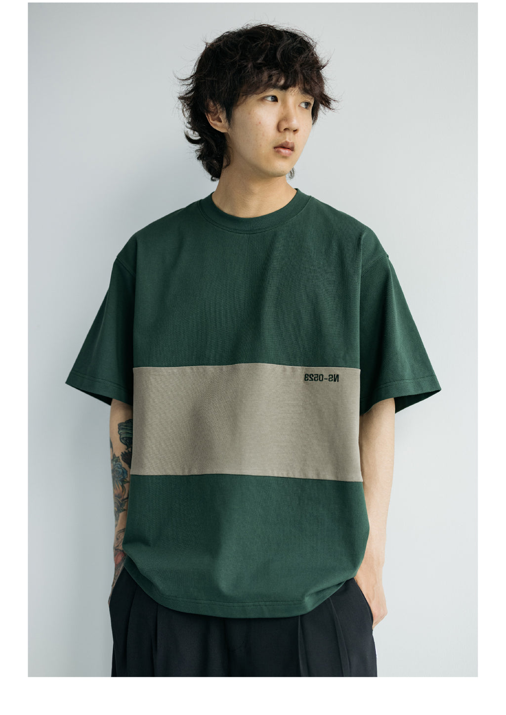 Panel Contrast Tee – Koterie
